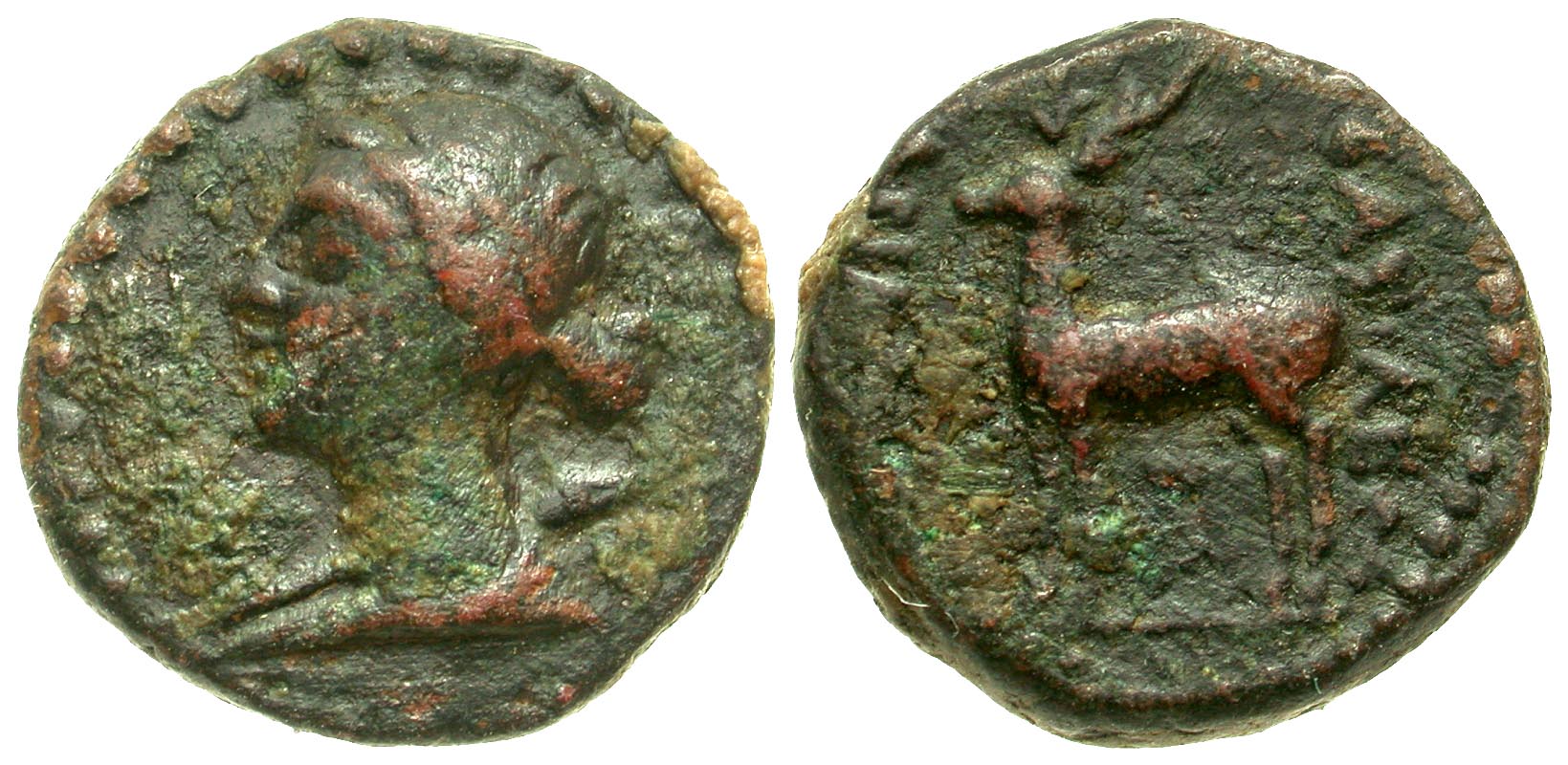 Galatian Kingdom. Amyntas. 39-25 B.C. AE 17. Uncertain mint in Galatia ...