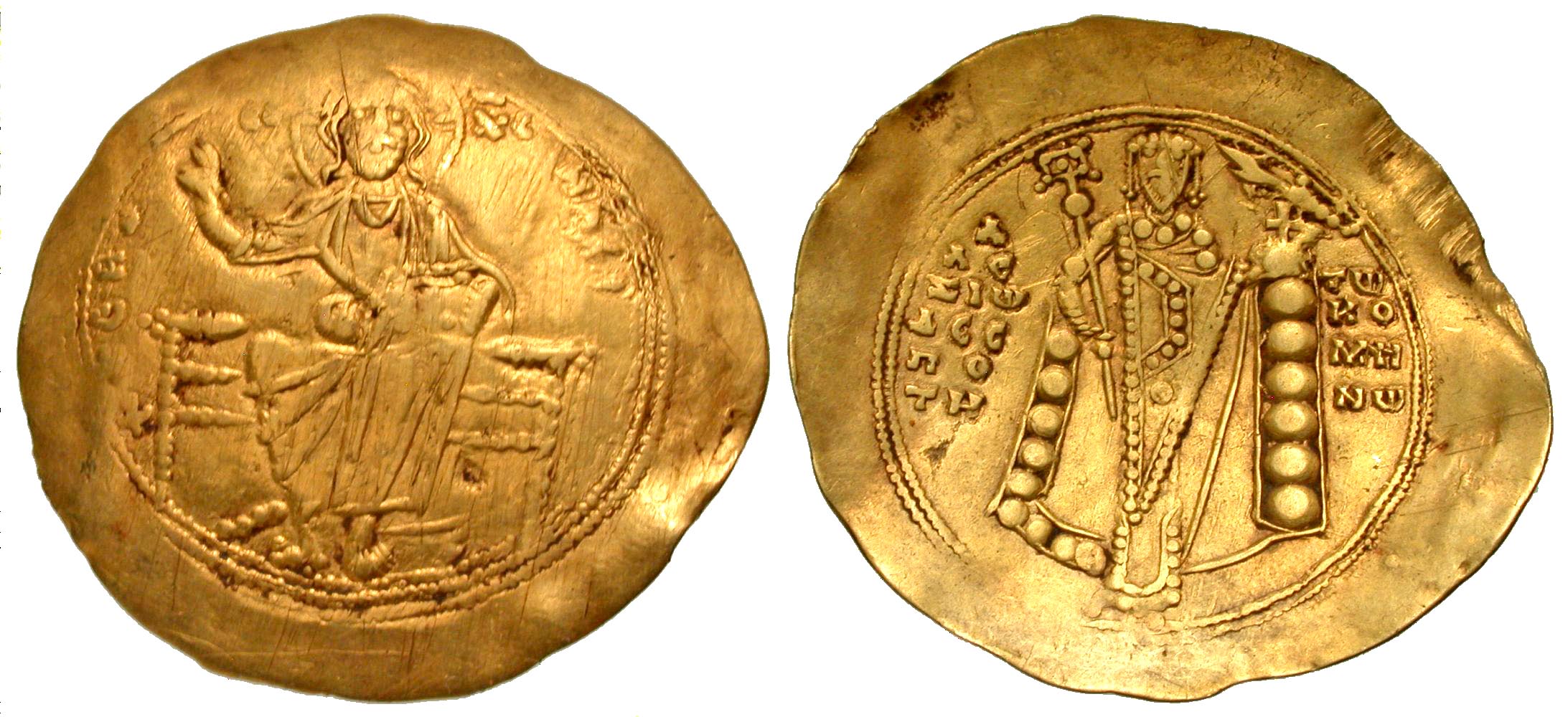 Alexius I Comnenus. 1081-1118. AV Hyperpyron. Constantinople mint ...