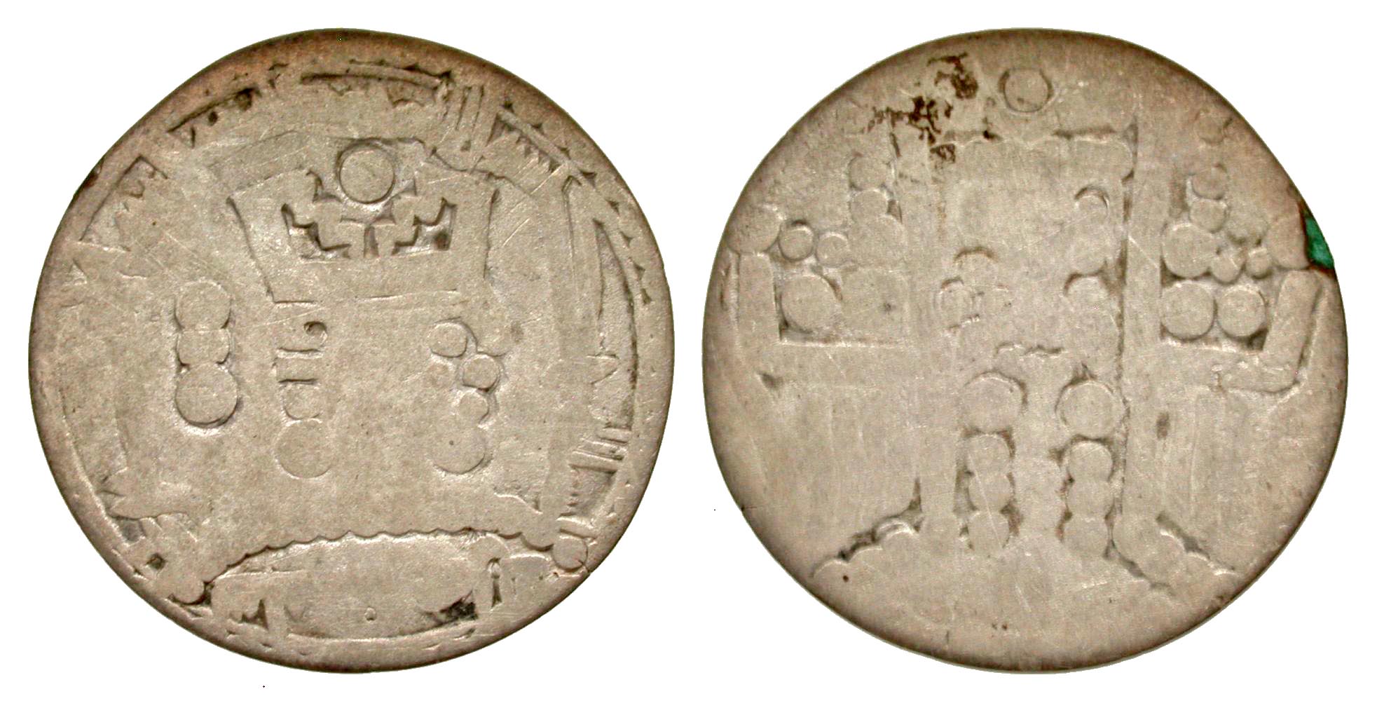 Sogdiana. Caliph al-Amin. 809-814. AR dirham. ?Bukharakhudat type? type ...