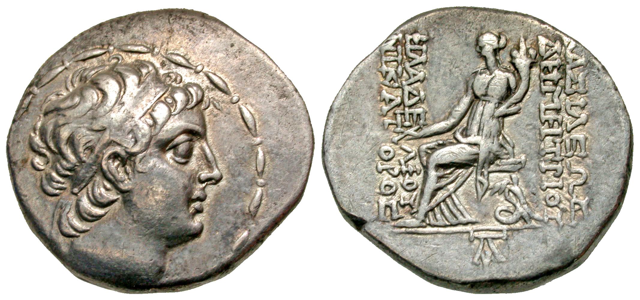Seleukid Kingdom. Demetrios II Nikator. First reign, 146-138 B.C. AR ...