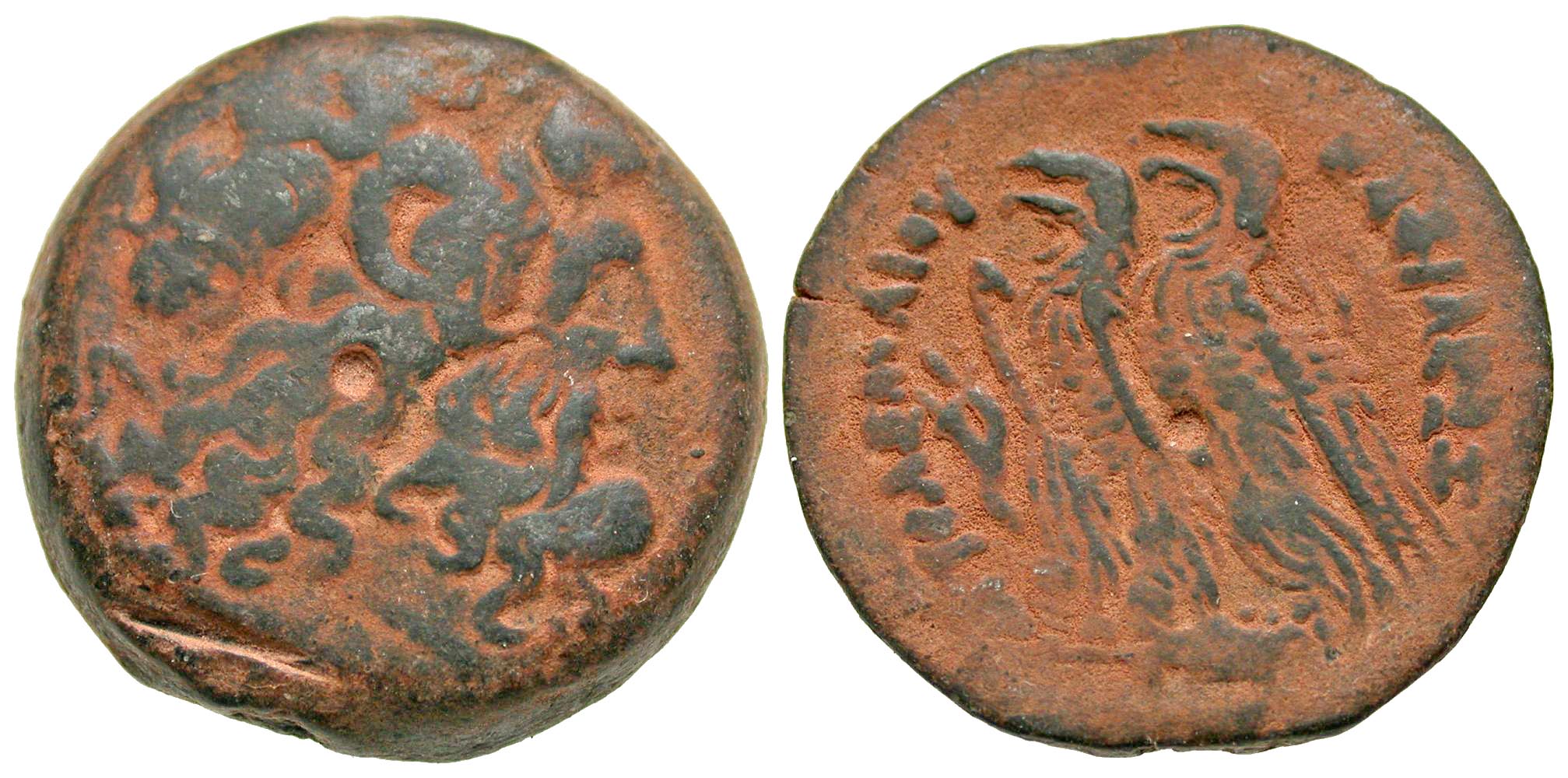 Ptolemaic Kingdom. Ptolemy VI & Ptolemy VIII. Coregency, 170-163 B.C ...