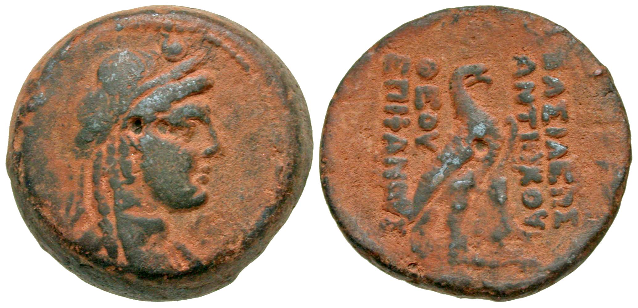 Seleukid Kingdom. Antiochos IV Epiphanes. 175-164 B.C. AE 27. Antioch ...