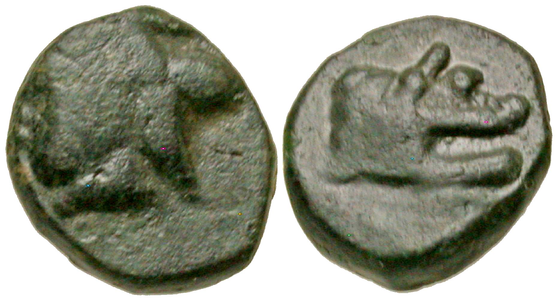 Argolis, Argos. Ca. 400-375 B.C. AE 10. - Agora Auctions