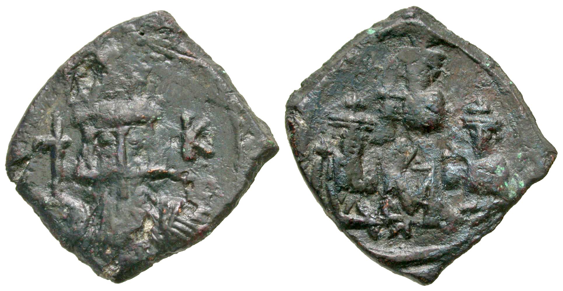 Constans II. 641-668. AE follis. Constantinople mint. - Agora Auctions