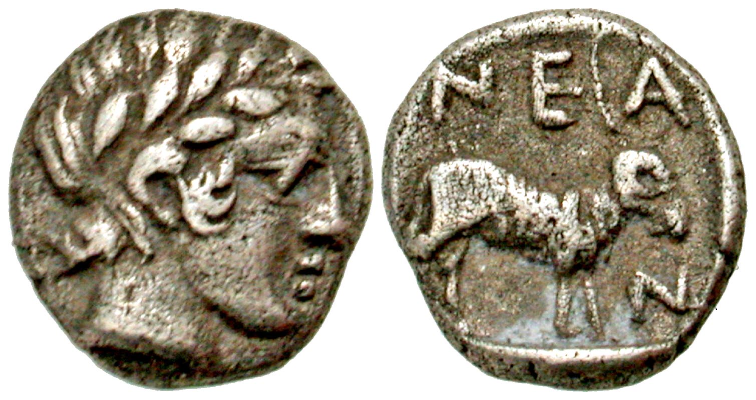 Troas, Neandria. 400-310 B.C. AR obol. - Agora Auctions