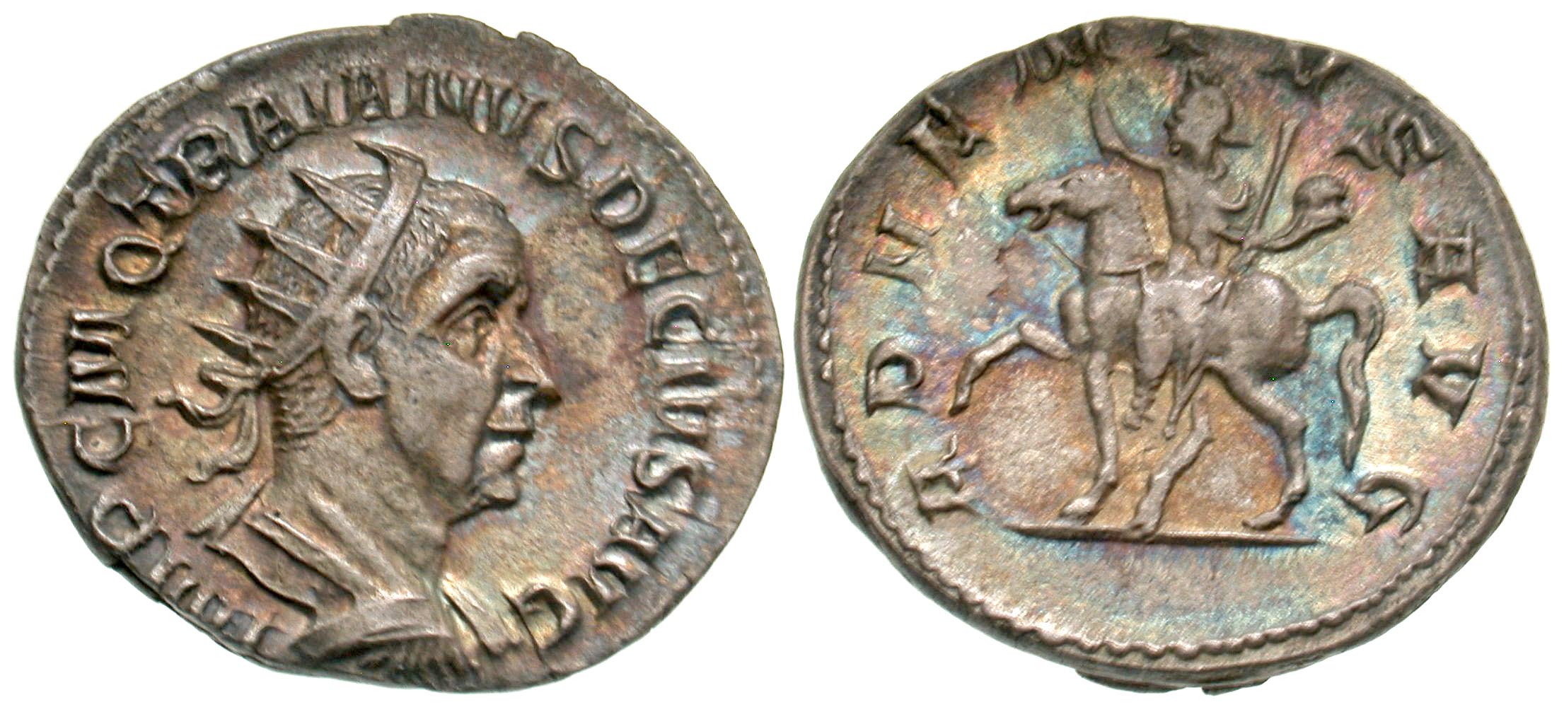 Trajan Decius. A.D. 249-251. AR antoninianus. Rome mint, struck A.D ...