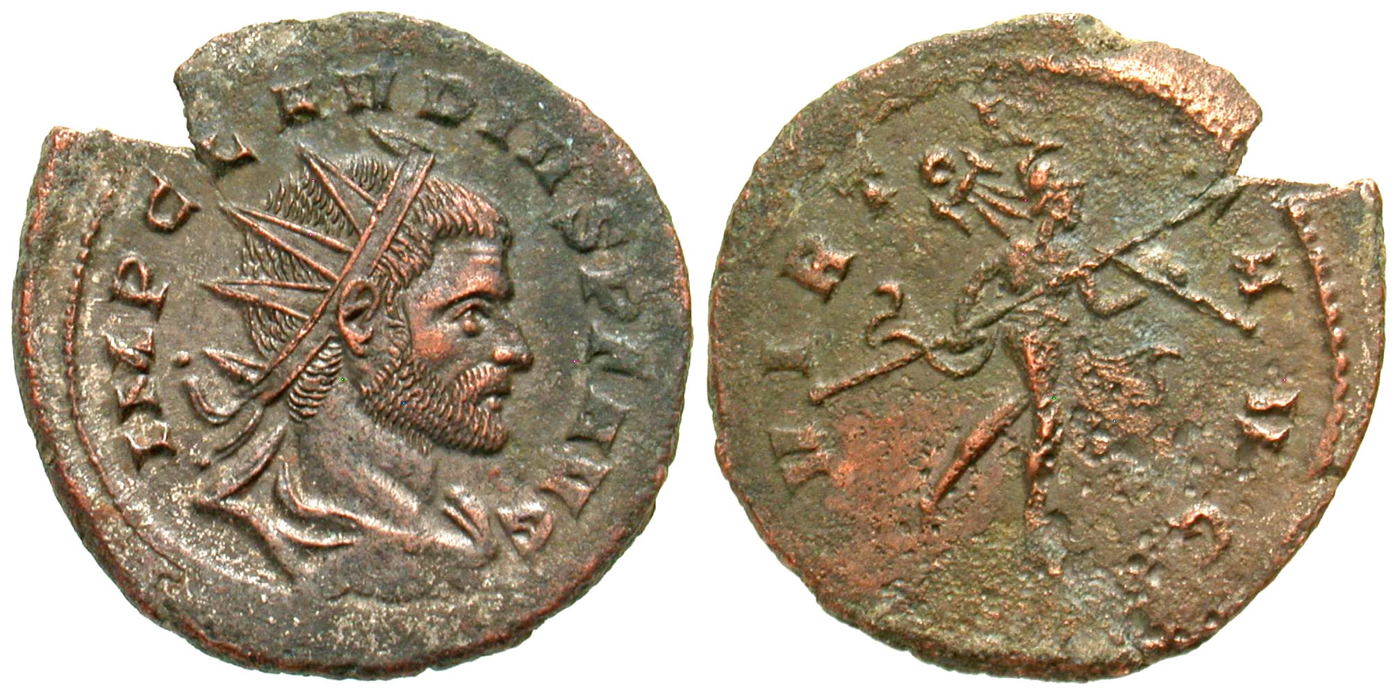 Claudius II "Gothicus". A.D. 268-270. BI antoninianus. Milan mint ...