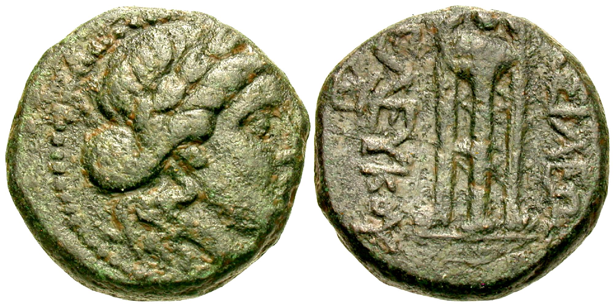 Seleukid Kingdom. Seleukos II Kallinikos. 246-226 B.C. AE. Antioch on ...