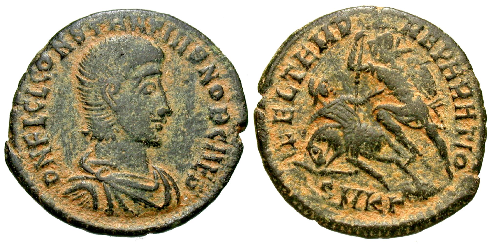 Constantius Gallus. Caesar, A.D. 351-354. AE 1/2 centenionalis. - Agora ...