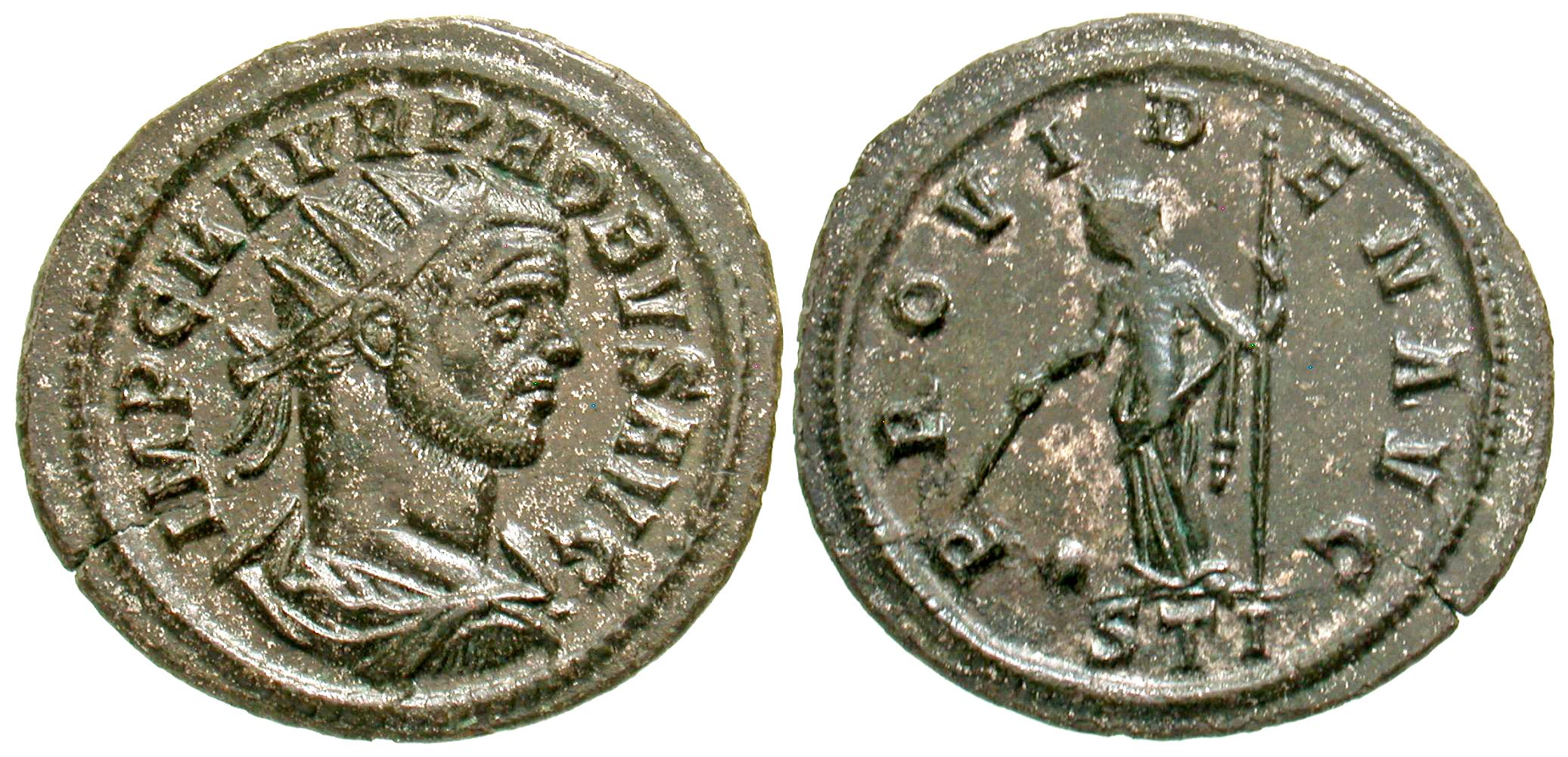 Probus. A.D. 276-282. BI antoninianus. Ticinum mint, Struck A.D. 276 ...